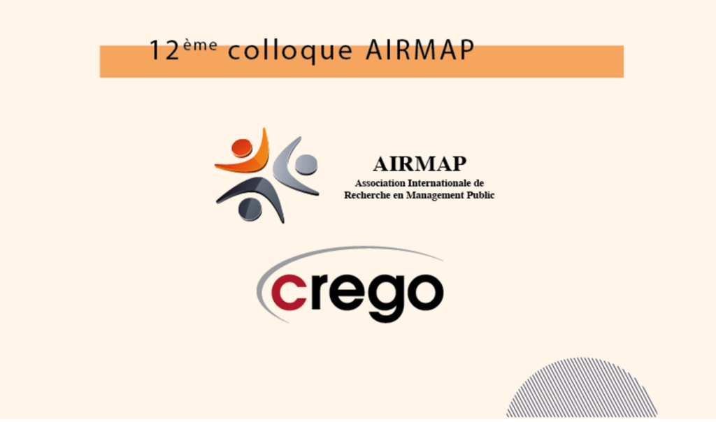 Colloque de l'AIRMAP : du 24 au 26 mai 2023 - CREGO
